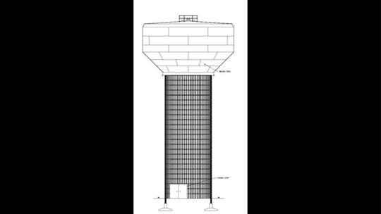 500,000 gallon water tower going up in north Rome | News | romesentinel.com