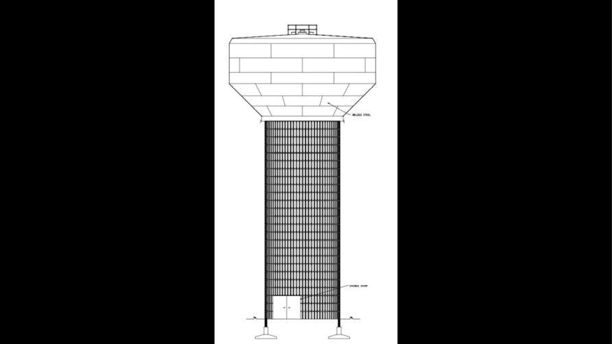 500,000 gallon water tower going up in north Rome | News | romesentinel.com