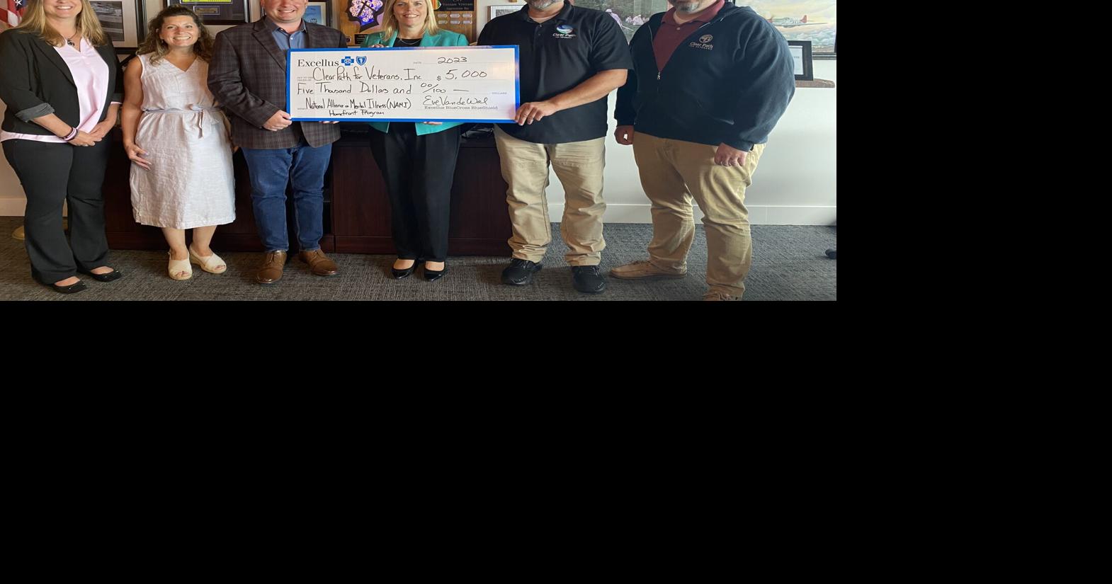 Clear Path for Veterans receives $5,000 Excellus BCBS Health and ...