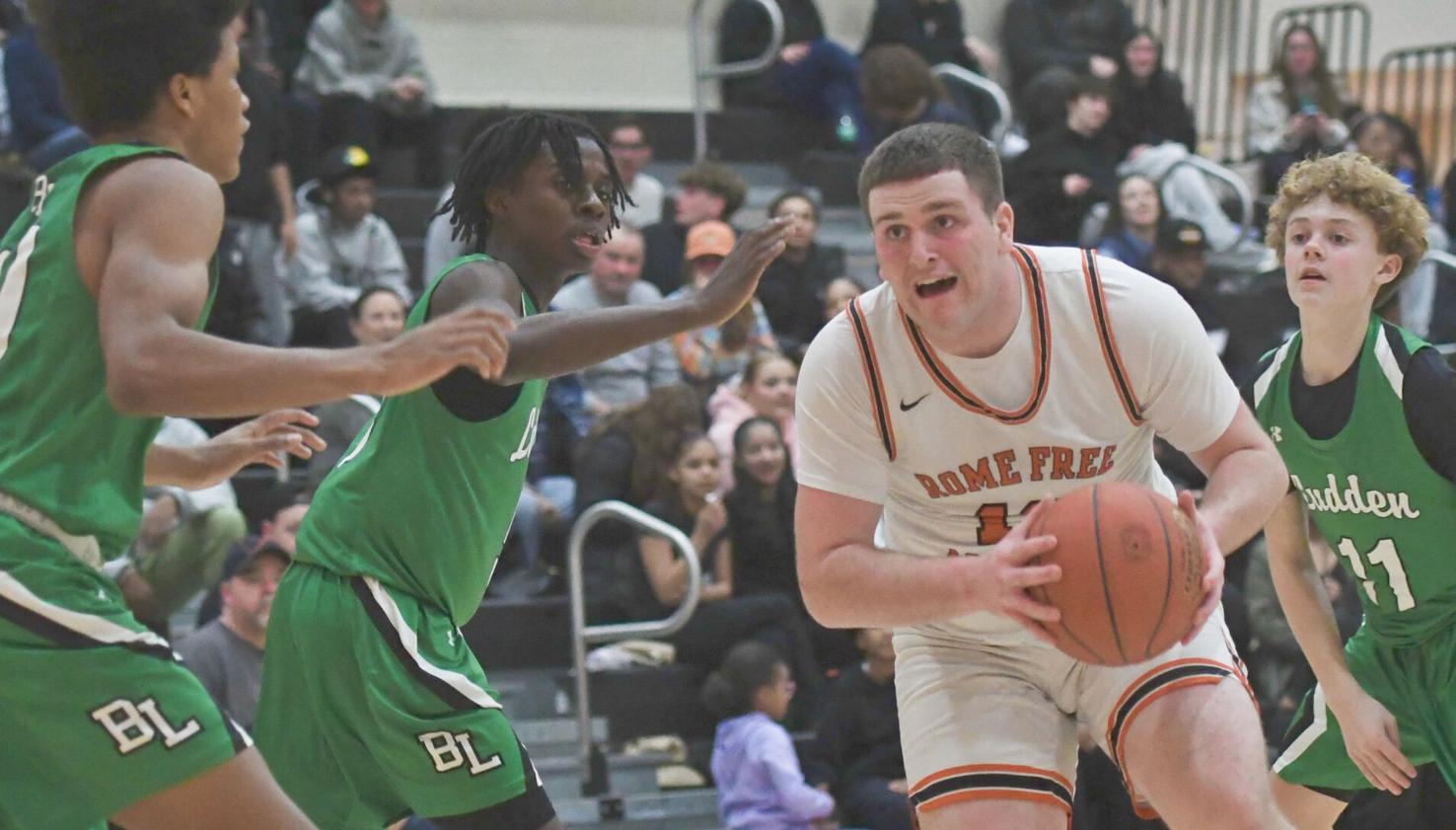 Check out sights from the Section III boys basketball game between Rome ...