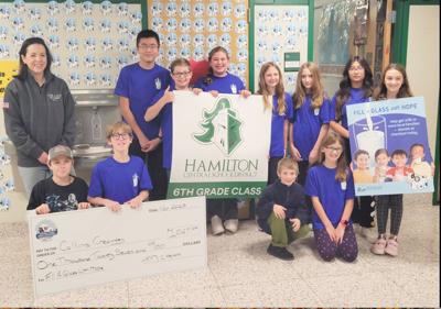 Hamilton sixth graders raise more than $1,000 for milk for food ...