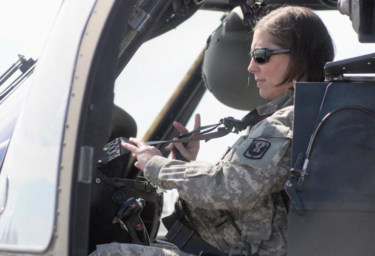 Chopper pilot, and new mom, helps teach National Guard recruits ...