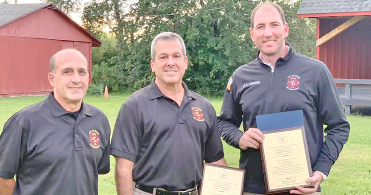 Townsend honored as Firefighter of Year by Oneida County Fire Chiefs ...
