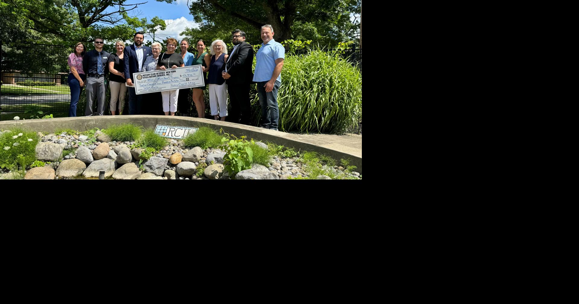 RCIL receives donation from Utica Rotary | News | romesentinel.com