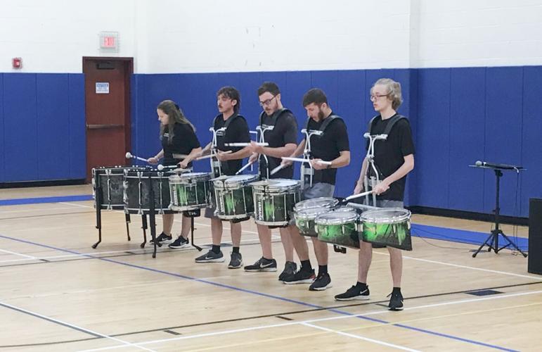 DownBeat Percussion, Bridges Color Guard play finale of summer program ...
