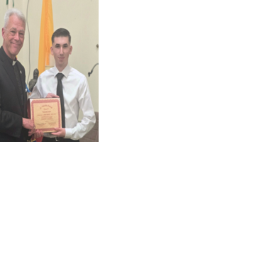 Rome teen receives St. Timothy Award from Knights of Columbus ...