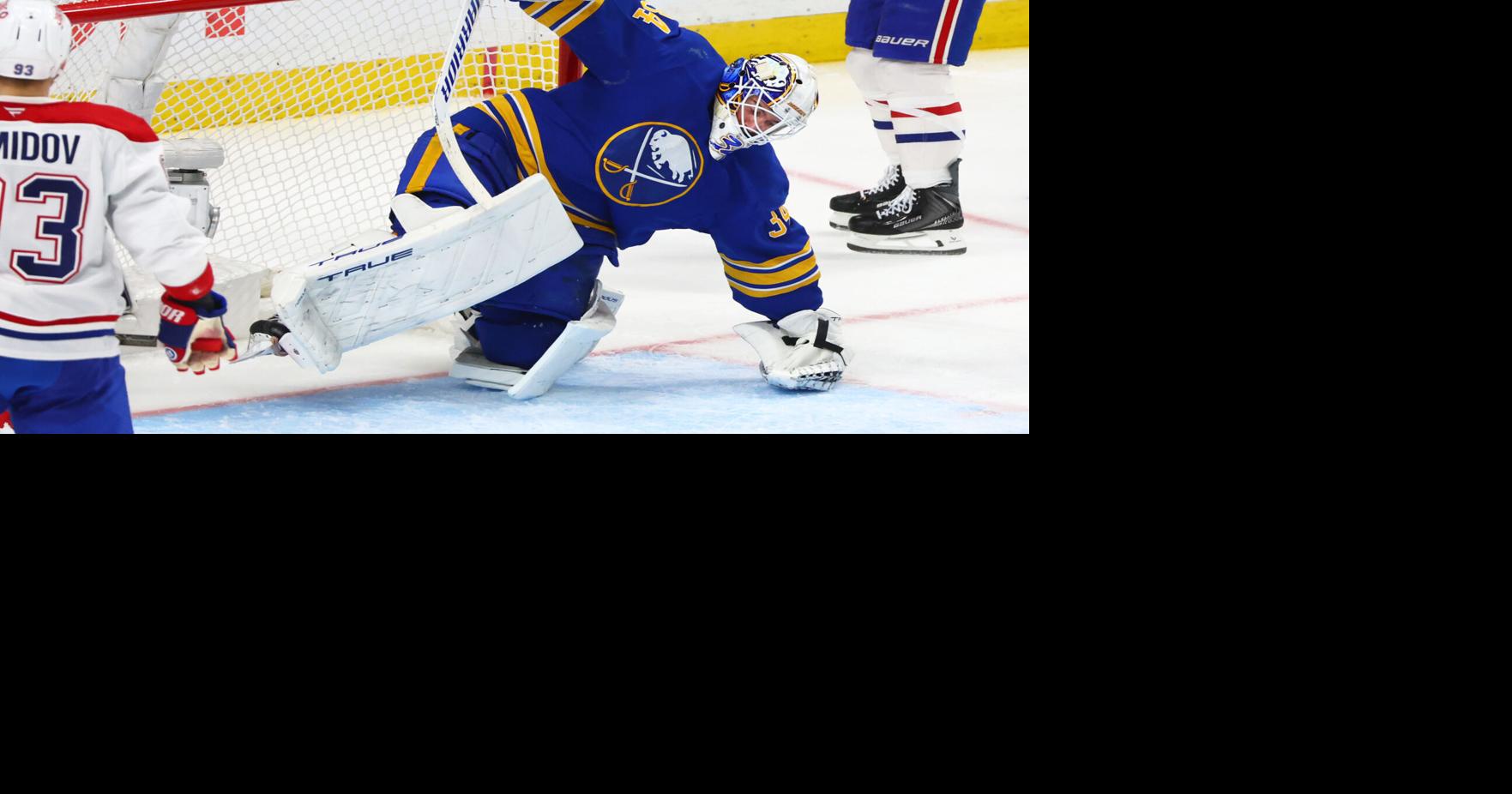 Goalie Alex Lyon's fiery demeanor fuels Buffalo Sabres surge into 2nd ...