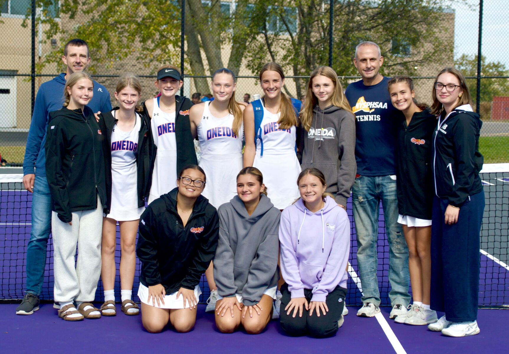 Oneida girls tennis are sectional team champs again | Sports ...