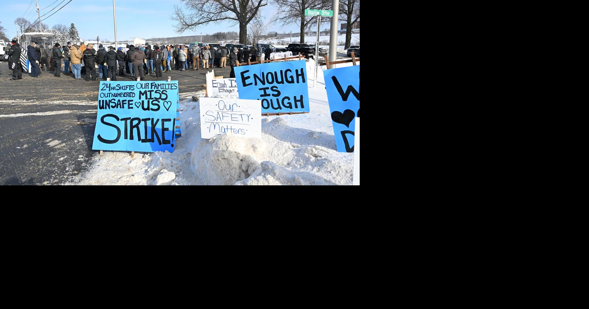 Marcy corrections officers strike over working conditions | Legislation ...