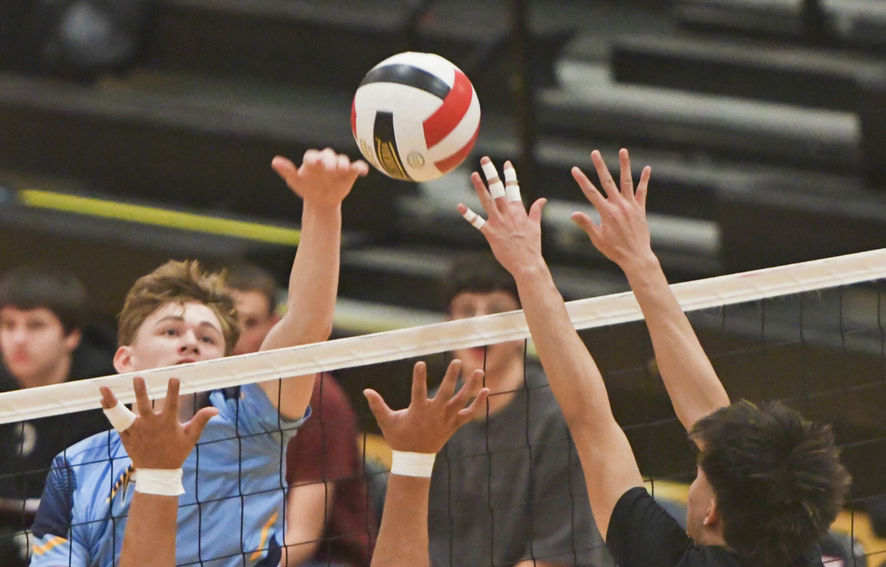 Check out sights from the Section III boys volleyball playoff match ...