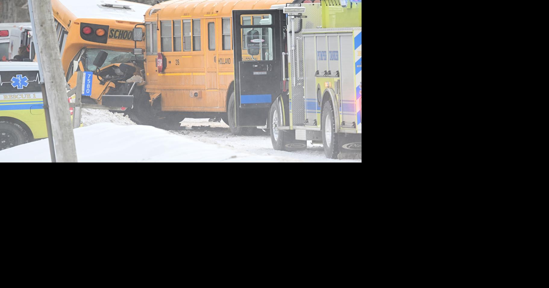 UPDATE: One dead in head-on school bus collision in Floyd; drivers ...