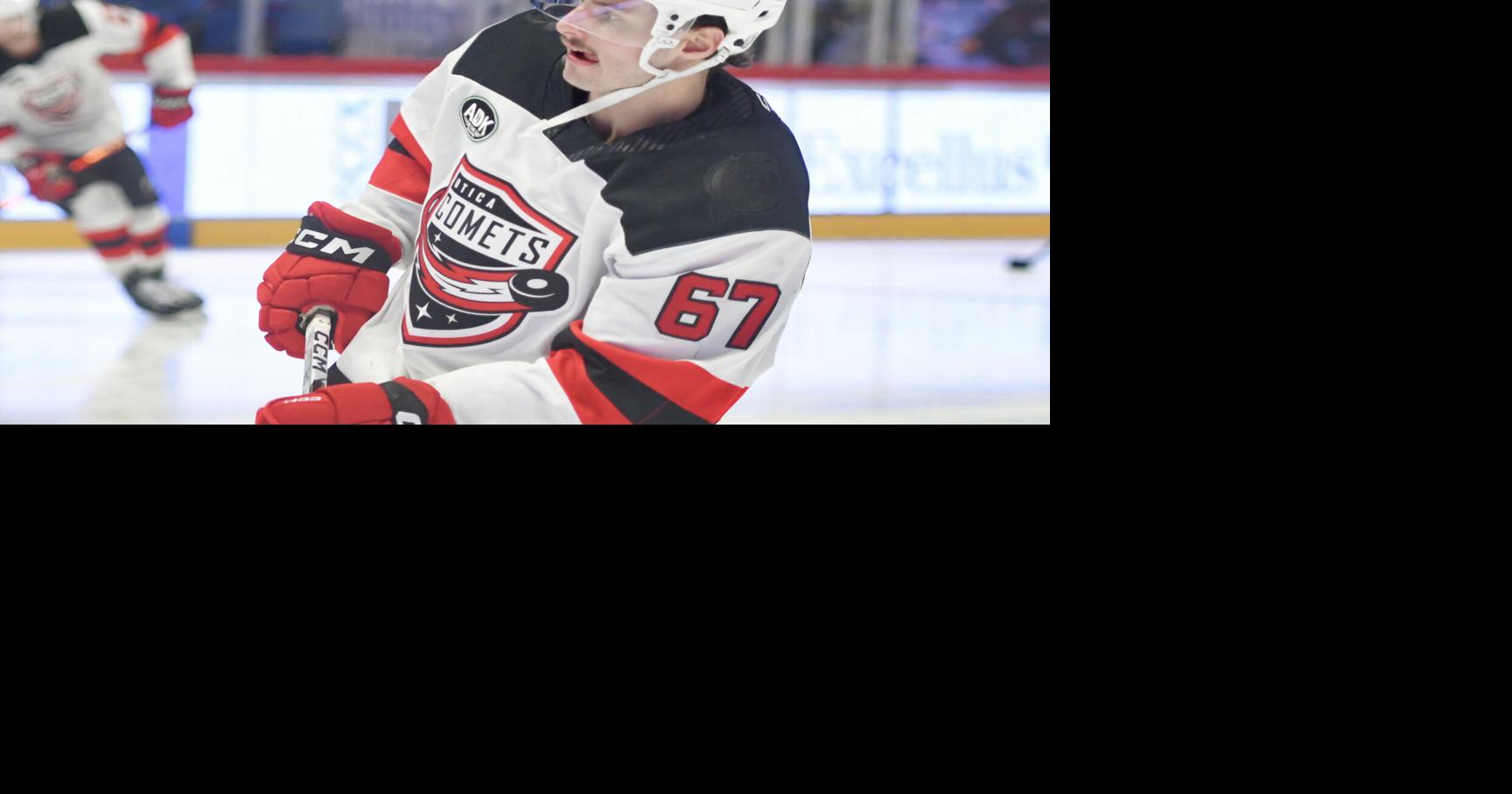 Xavier Parent's winner helps Utica Comets earn road win | Sports ...