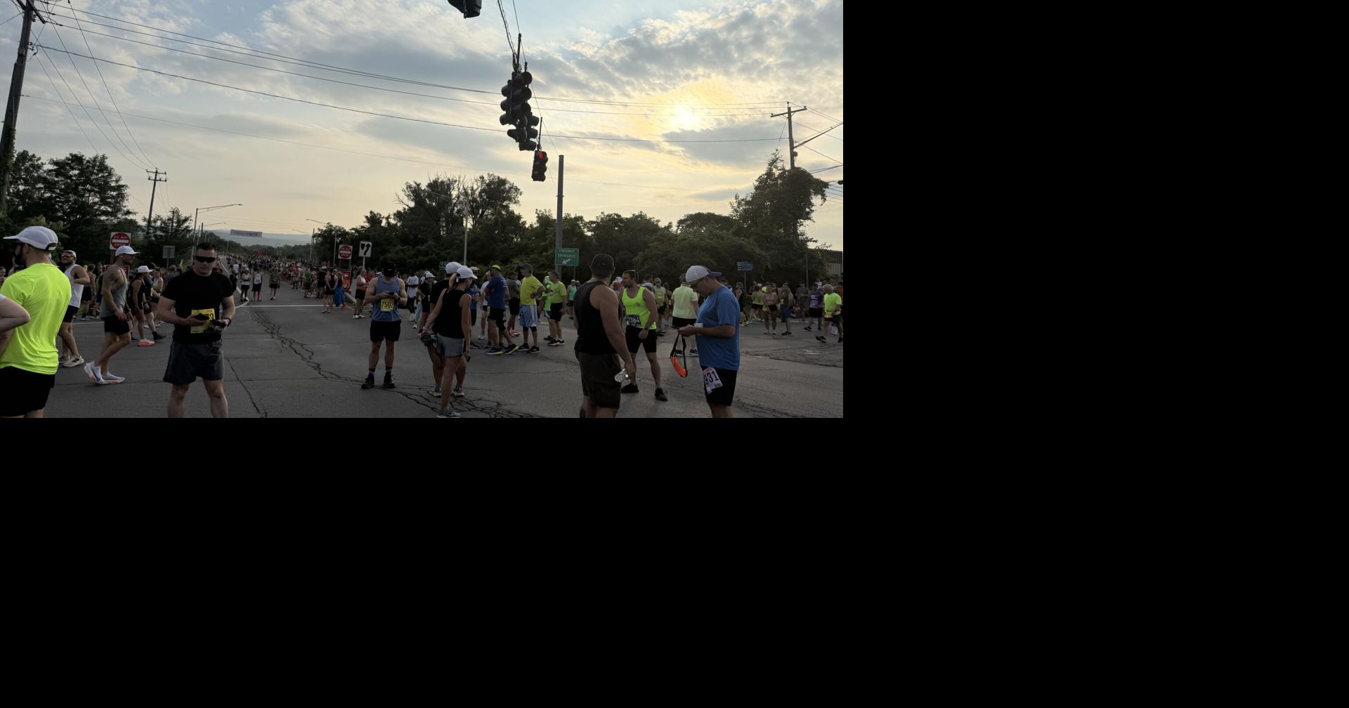 Runners gather near the Boilermaker 15K start line | News ...