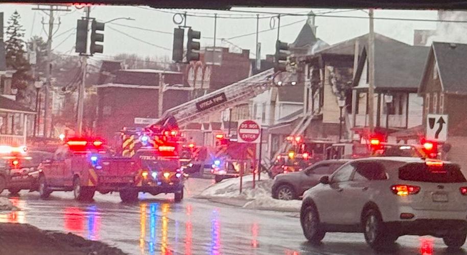 UPDATE: Two displaced, pet perishes in Utica fire | News | romesentinel.com