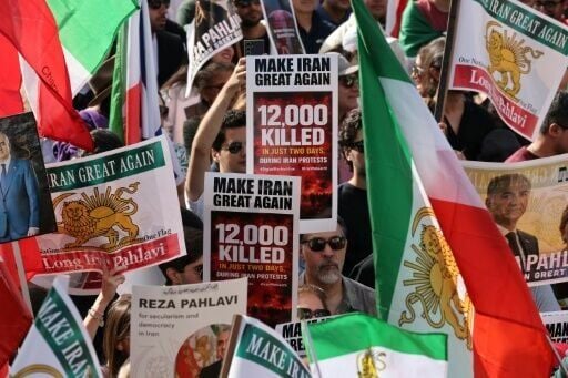Thousands march in US to back Iranian anti-government protesters | News ...