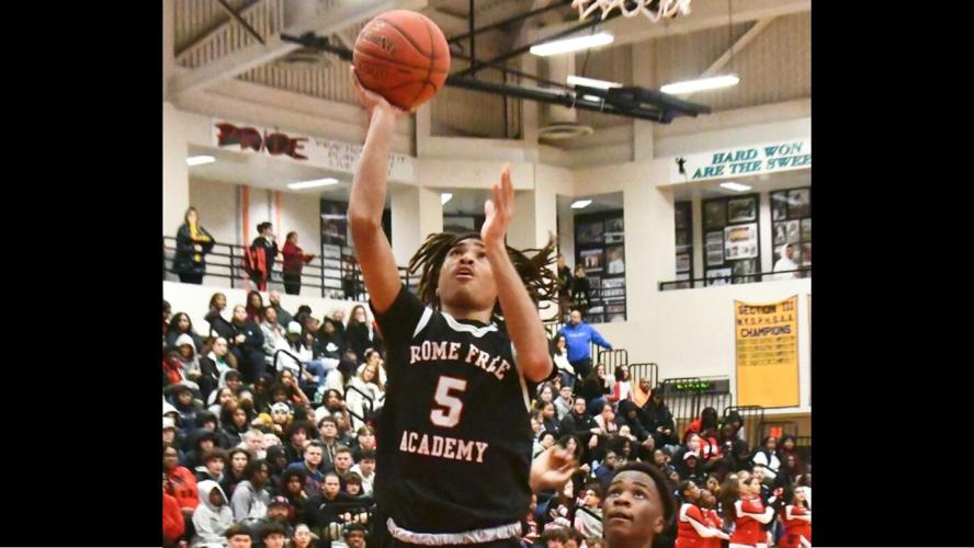 Uzziah Grimes becomes Rome Free Academy boys basketball's all-time leading scorer | High School ...