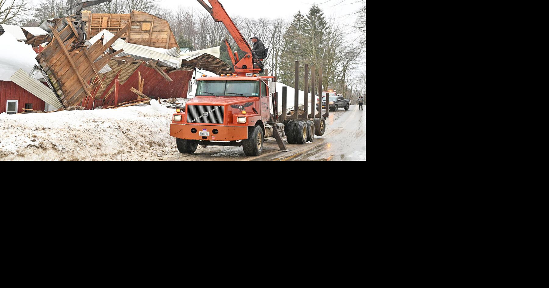 Barn collapse on Taberg-Florence Road copy | | romesentinel.com