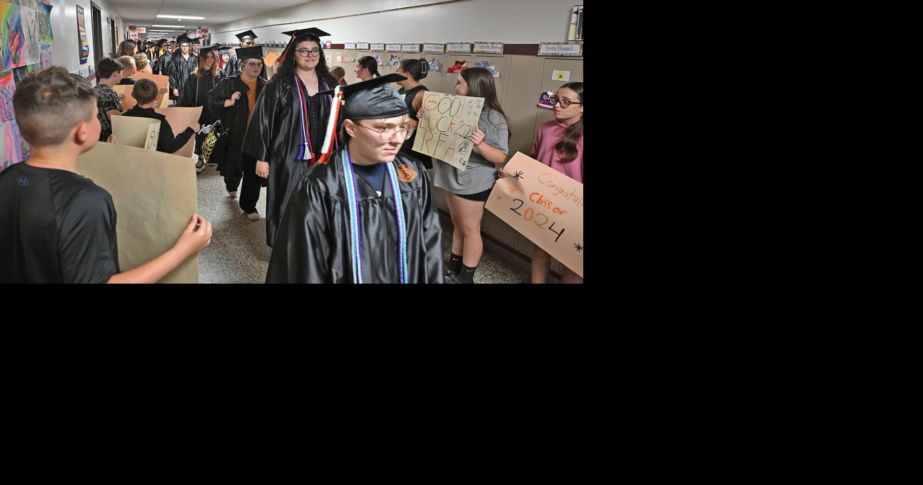 Check out the 2024 Rome Free Academy Senior Grad Walk | Multimedia ...