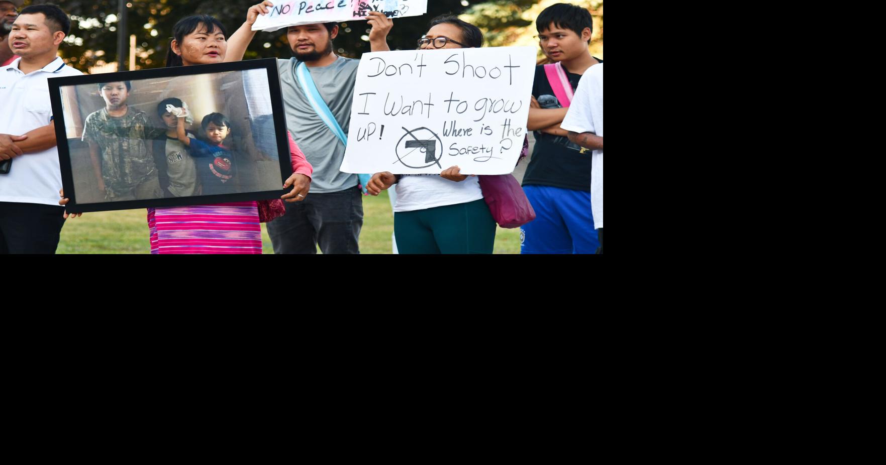 COMMUNITY IN CRISIS: Utica mourns death of 13-year-old Nyah Mway ...
