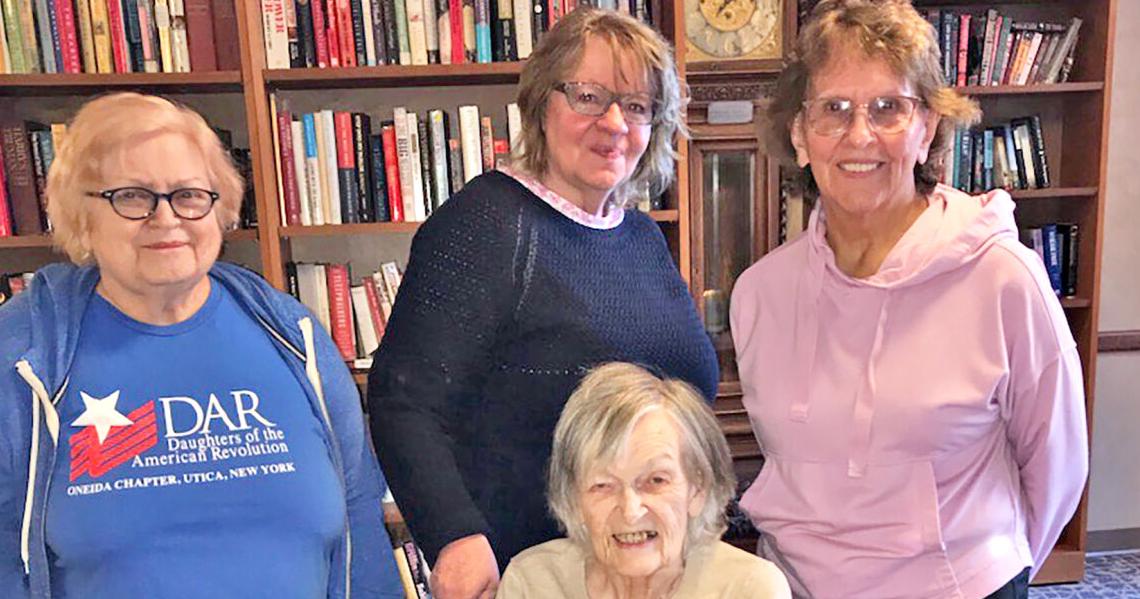 Oneida DAR members celebrate 101st birthday of Eleanor Angell ...
