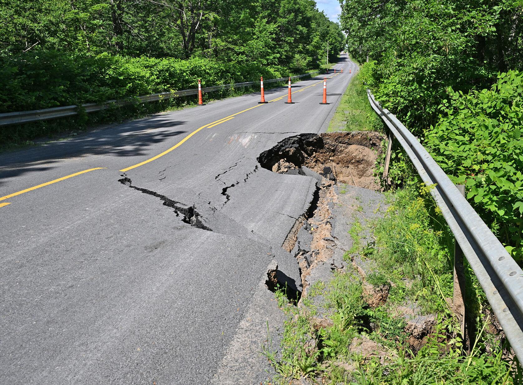 SENTINEL SNAPSHOT: Washout on West Ava Road in Ava | News ...