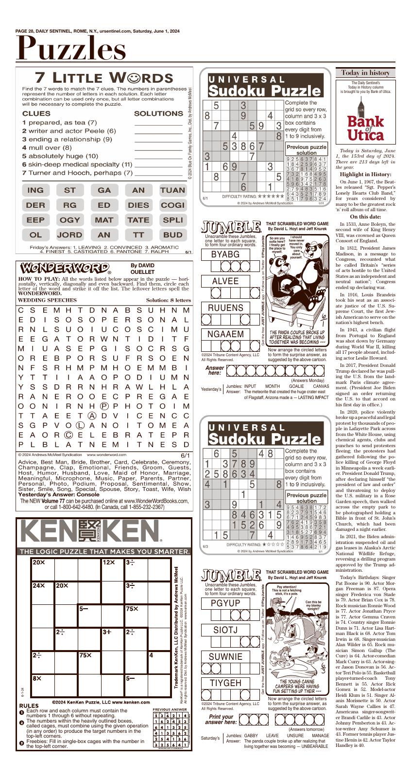 Page A28 | e-Edition | romesentinel.com