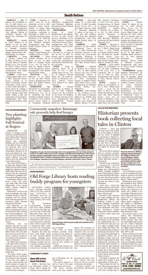 Community snapshot: Rummage sale proceeds help feed hungry | Local ...