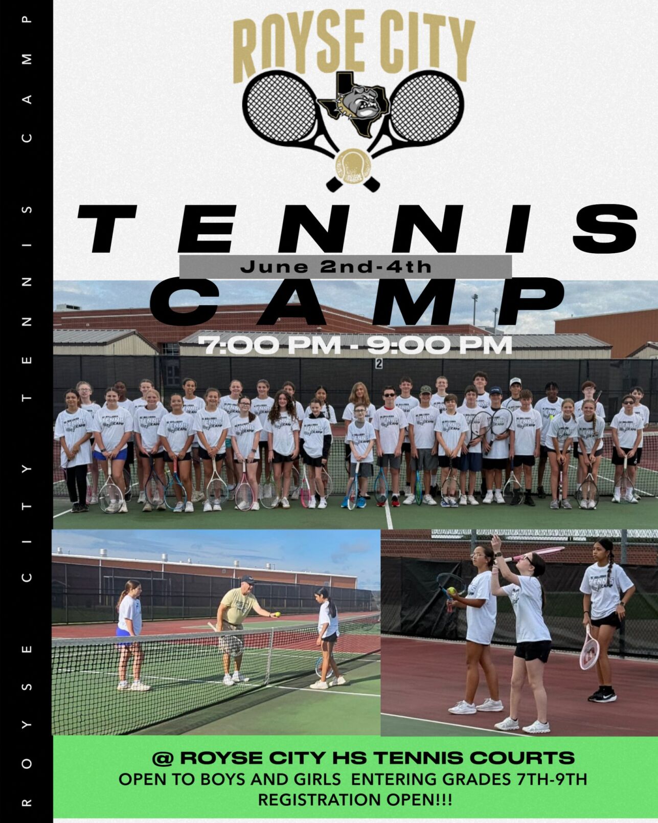 Royse City ISD to open summer season with tennis camp | Local Sports ...