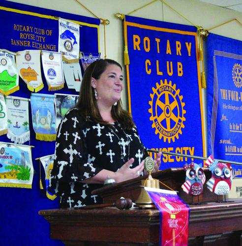 Whitten speaks to Rotary Club | Local News | roysecityheraldbanner.com