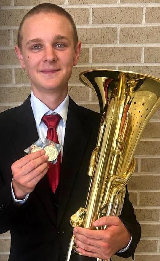 Noah Filip earns Outstanding Performer distinction at state solo and ...