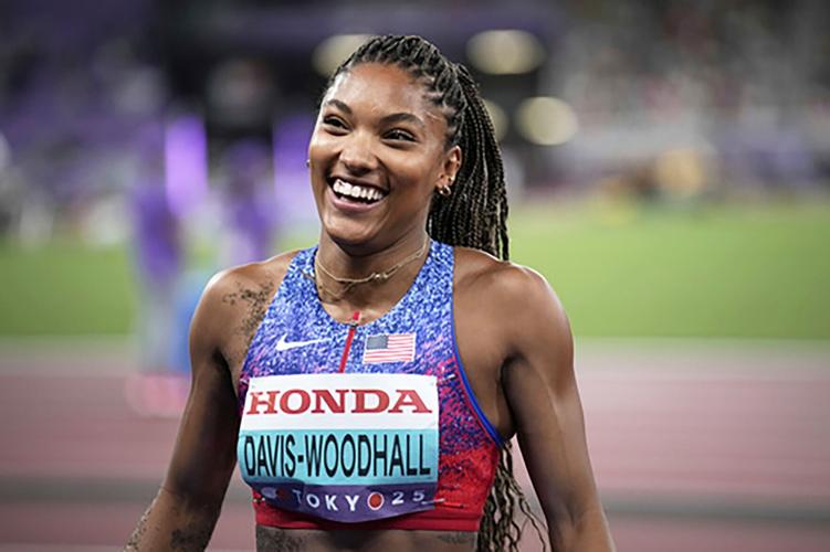 Tara Davis-Woodhall wins women's long jump world title | Local Sports ...