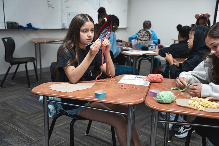 Middle school students explore interests on 'Passion Project Day ...