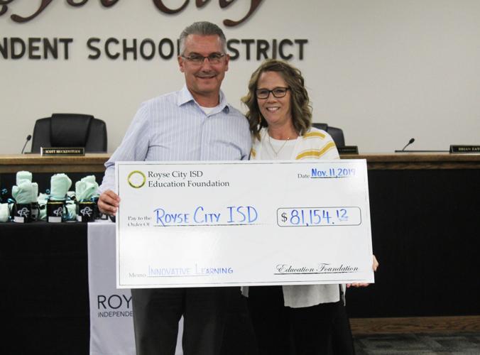 RCISD accepts foundation grant benefiting students through classroom ...