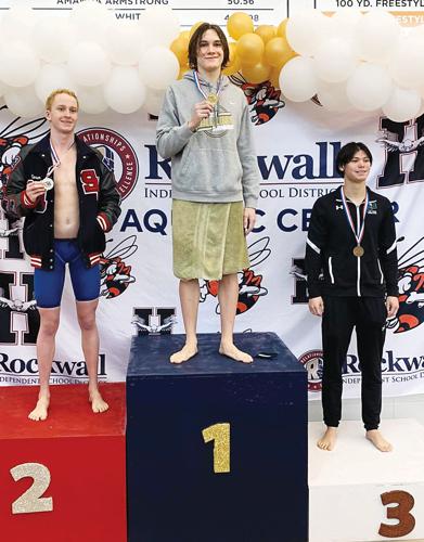 Royse City swimmer Luke Huffman headed to state in two events | Sports ...