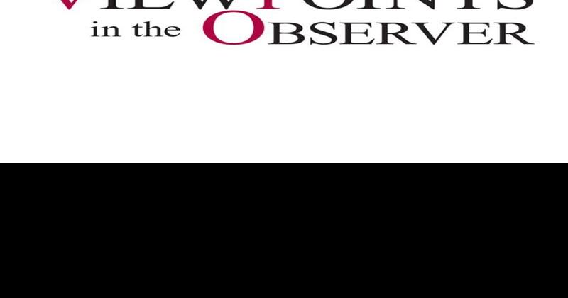 Letter to the Observer: Keep redistricting process open, engaging ...