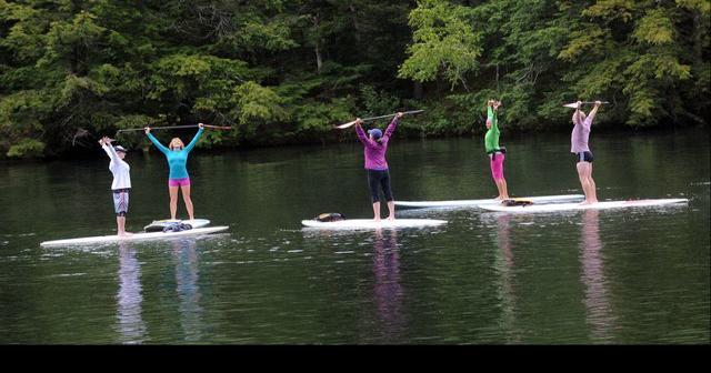 Paddle board yoga resets reporter’s mindset | News | rutlandherald.com