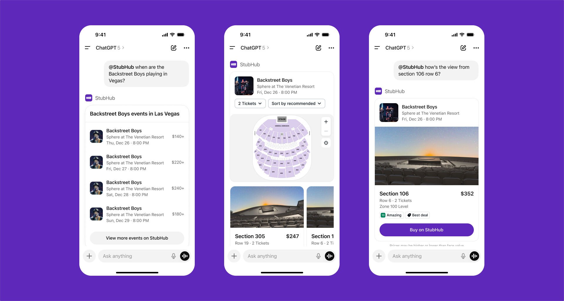 StubHub App Launches in OpenAI ChatGPT – One of the First Ticketing ...