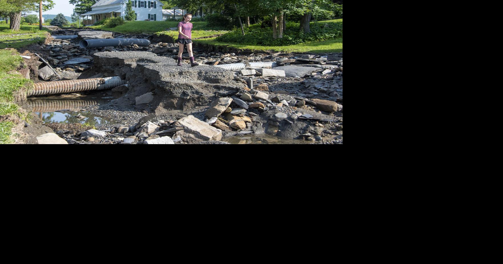 Vermont begins to look at flood damage as more rain is on its way ...