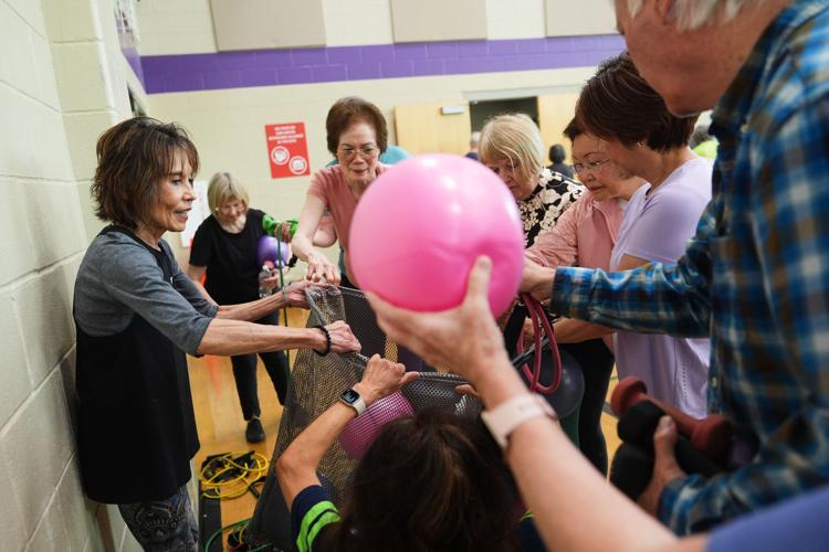 Playing hip-hop or Doris Day, older exercise instructors can speak ...