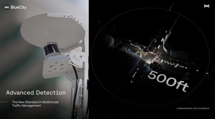 Ouster BlueCity Unveils 500-Foot Advanced Detection with REV8 Native ...