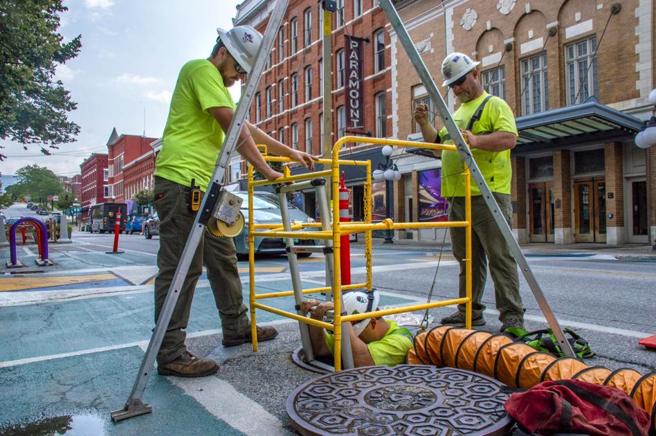 Underground cable work | Local Photos | rutlandherald.com