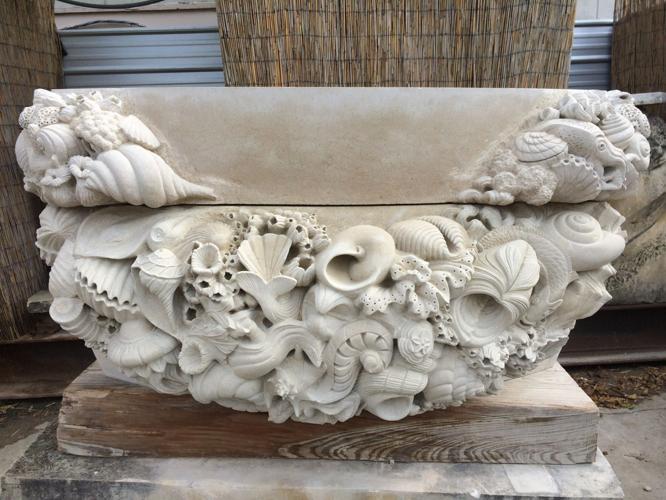 From leaf to stone: Montpelier sculptor Tim Lehmann | Vermont Arts ...