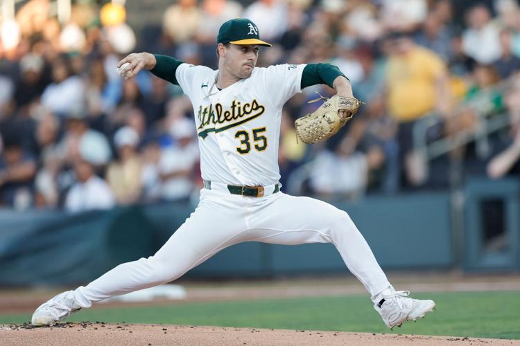 Bolte hits 1st MLB homer and A's go deep 5 more times in Las Vegas for ...