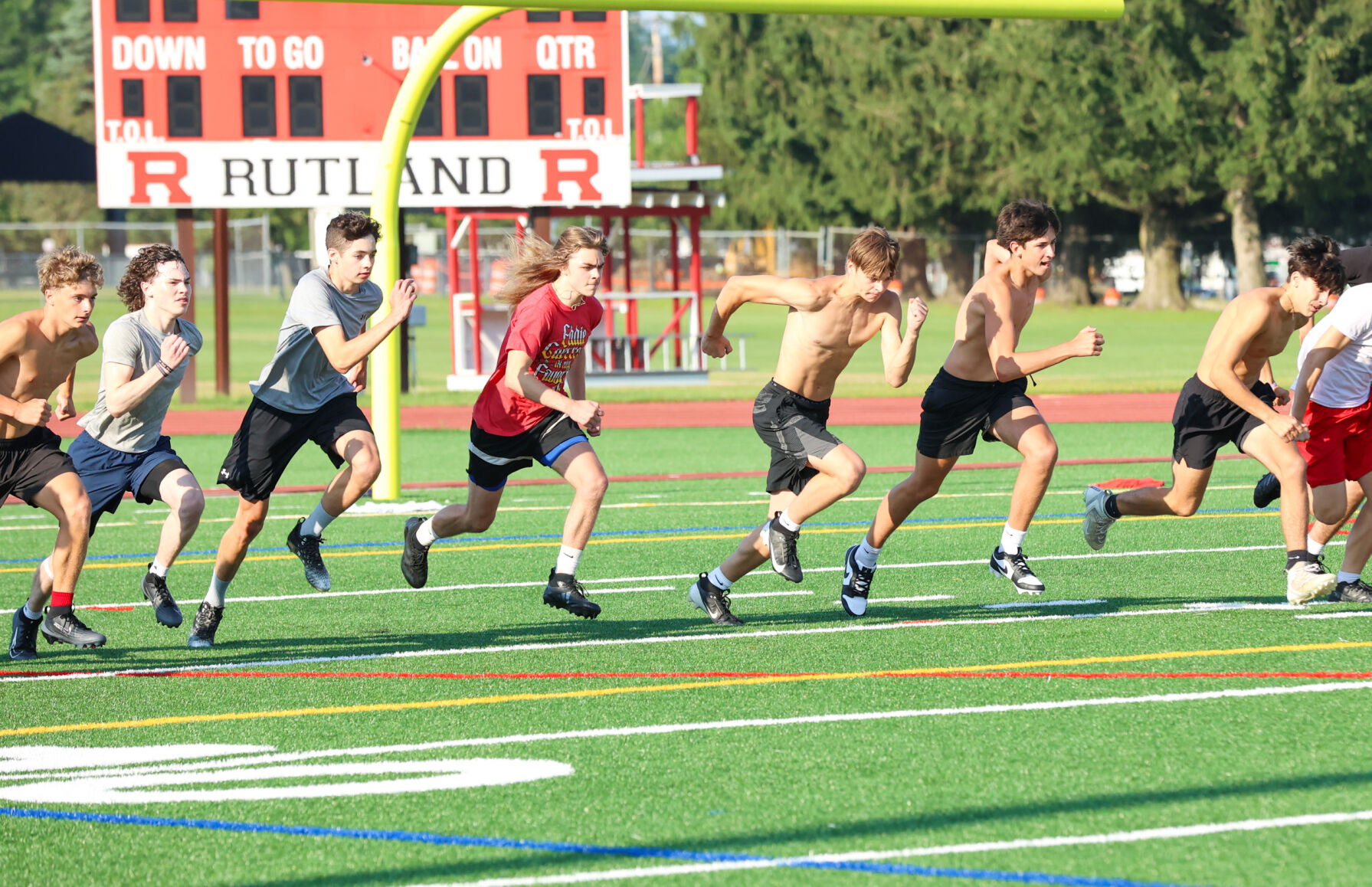 First-day memories made in searing heat | Local | rutlandherald.com