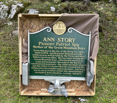 New roadside marker celebrates Ann Story, ‘Mother of the Green Mountain ...