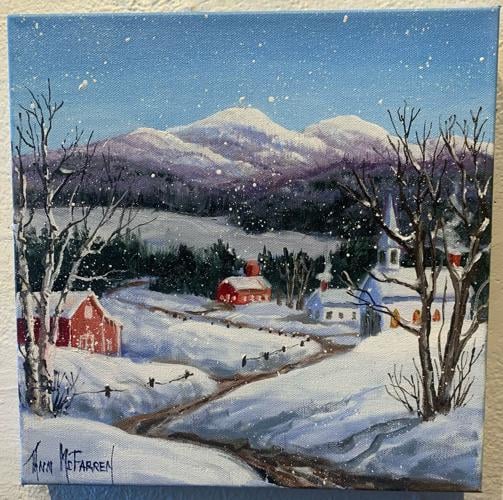 Painting from their hearts: Chaffee holiday show inspired by its ...