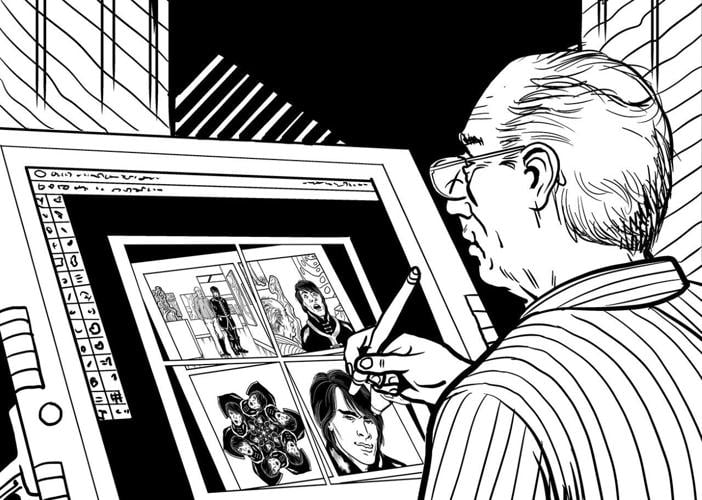 Native art: Rick Veitch is Vermont’s 4th cartoonist laureate | Vermont ...