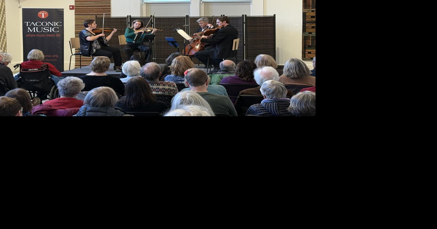 Taconic String Quartet delivers brilliance of Mendelssohn | Vermont ...
