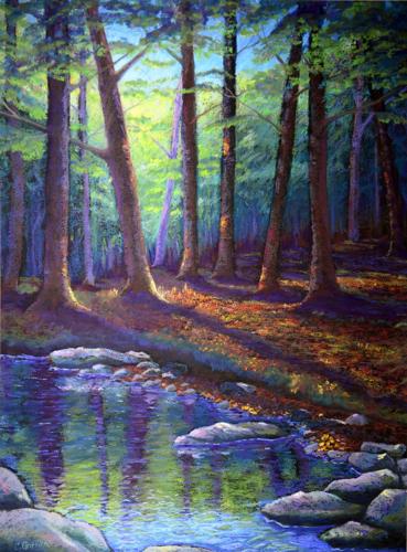 Three Vermont artists Pastels, papier maché and prints | News ...
