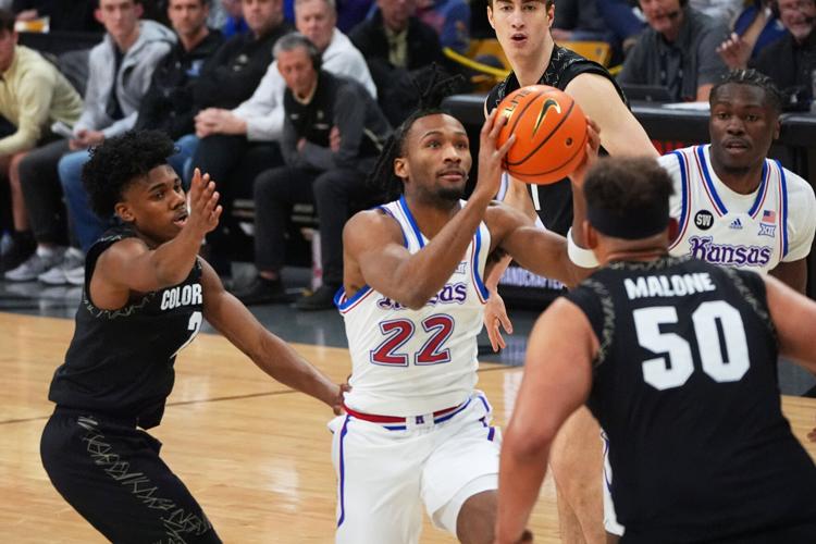 Council's late scoring helps No. 19 Kansas beat Colorado 75-69 win with ...